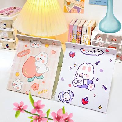 Cina Extra LOGO Yes Cute Heart Shaped Foldable Makeup Mirror per viaggi e cosmetici in vendita