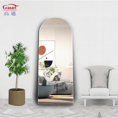 Cina Disegno contemporaneo Cornice in lega di alluminio Muro in piedi Specchio da bagno per la decorazione domestica in vendita
