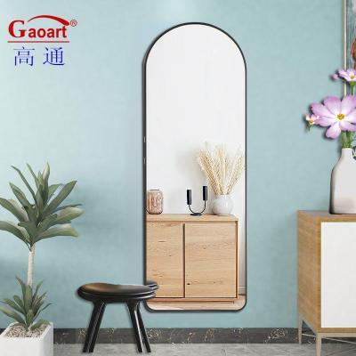 Cina Casa di arte murale Lunghezza del corpo intero Salone Bagno Abito grande Stand Sticker Mirror in vendita
