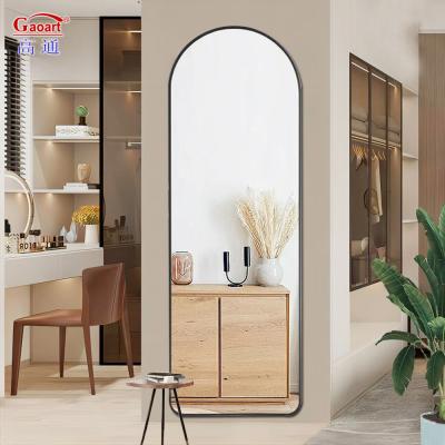Cina Bagno Art Deco Hotel Specchio con artigianato a tutta lunghezza e stile di design nordico di lusso in vendita