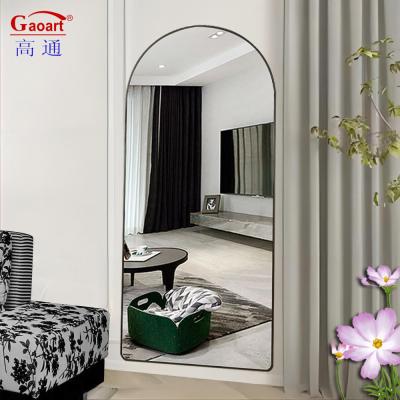Cina Specchio di camera da letto grande Specchio di pavimento in vetro per il corridoio d'ingresso e la stazione di trucco del bagno in vendita