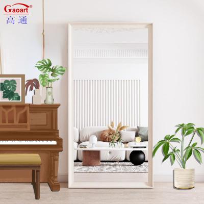 China Alltäglich Vintage Dekor Plastikrahmen Vollspiegel Ideal für den Alltag Wohnzimmer zu verkaufen