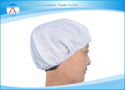 Cina banda di 0,25/0.5CM/cappuccio sterile bianco lavoratore di griglia lavabile per industria chimica in vendita