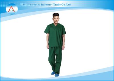 Cina Il vestito unisex dall'uniforme dell'infermiere del breve cotone minuta della manica sfrega la S - la dimensione 5XL in vendita