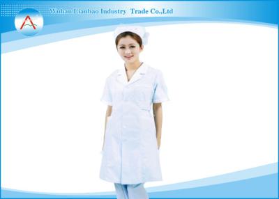 Cina Brevi uniformi di sanità dell'infermiere della manica TC/CVC per uso dell'ospedale in vendita