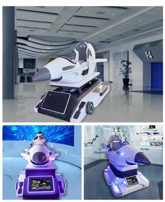 China Juego de avión VR YHY Simulador de vuelo de realidad virtual Máquina de cabina individual para juegos de arcade en parque de atracciones en venta