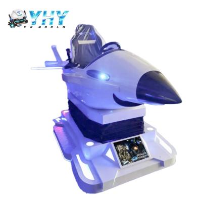 China Simulador de vuelo de realidad virtual Máquina de juego de aviones VR con joystick Shooting Arcade Gaming en venta