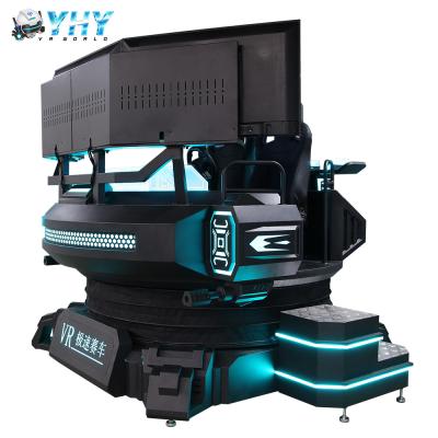 중국 실내 원형 VR 운전 게임 기계 2 좌석 3000w 판매용