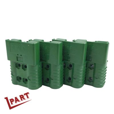 中国 牽引の電気フォークリフト電池の部品の緑のコネクター160A 販売のため