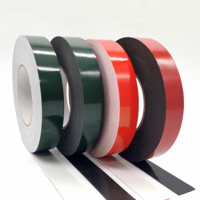Cina Nastro di installazione ad alta densità impermeabile resistente al calore multi-specifica Nastro biadesivo in schiuma PE in vendita