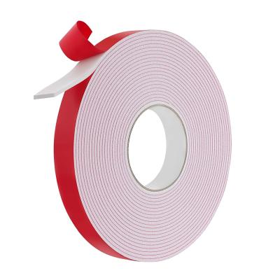 Cina 2mm 6mm Red Release Film Foam Sponge Spool Nastro biadesivo Log Pe Foam Tape in vendita