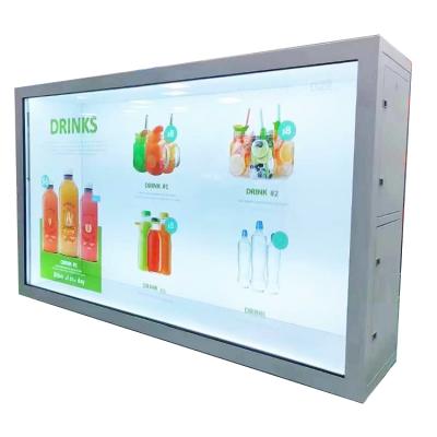 China 3D Hologram Digital Human Touch Screen Advertising Box Holographic LCD Transparent Holobox Display Cabinet Showcase for sale