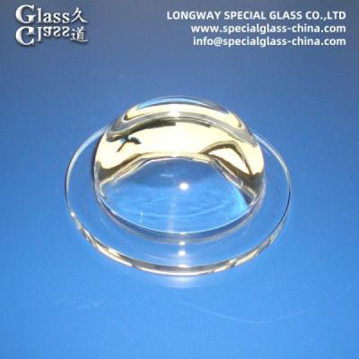 China Vidro de borosilicato óptico 3.3 Lentes LED para lâmpadas industriais de mineração Lentes à venda