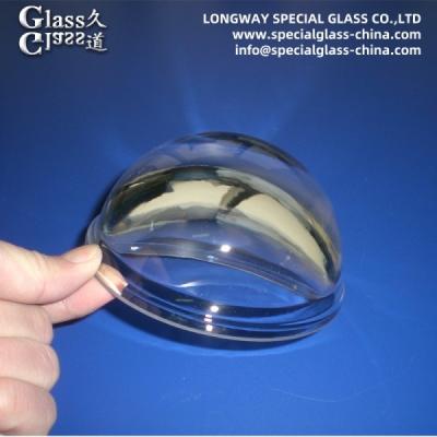 China Lentes de lâmpada à prova de explosão de borosilicato óptico à venda