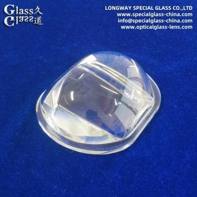 China Lentes de vidro de borosilicato resistentes ao calor para sistemas de iluminação de rua led à venda