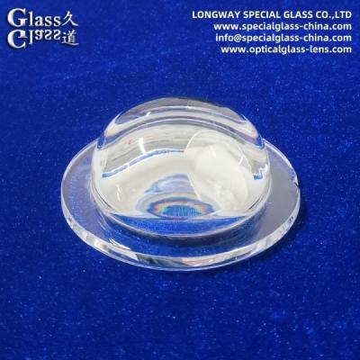 China Capa de luz de vidro borosilicato resistente a UV para aplicações de iluminação industrial à venda