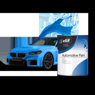 China Auto Body Repair Coating 1K Color Automotive Spray Car Paints Advertising Billboard Paint Snow Blue Refinish Auto Car paint for sale