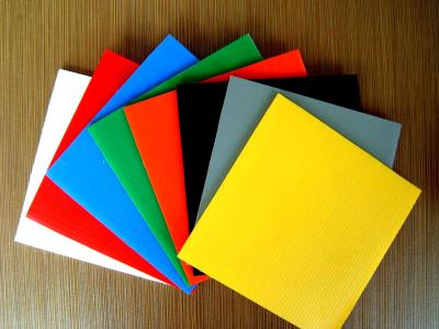Cina Strato di plastica in bianco impermeabile del polipropilene di Coroplast del bordo del segno in vendita