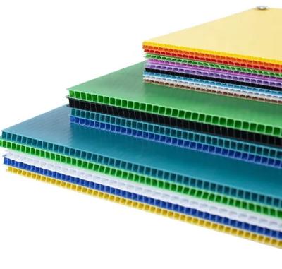 Cina il bordo ondulato del segno di 4mm soppressione gli strati di plastica ondulati dell'arancia di Corflute in vendita