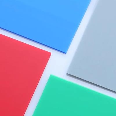 Cina Customized PP Hollow Sheet Corrugated Plastic Coroplast Board in vendita