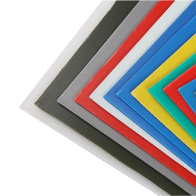 Cina Peso leggero riciclato bordo di plastica ondulato della cavità dello strato di Coroplast del polipropilene in vendita