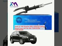 아우디 Q7 VW 포르쉐 2002-2010 코일 스프링 쇼크 앞 왼쪽 광고가 없습니다 7L8413031M 7L8413032M