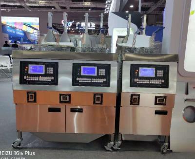 Κίνα OFE-321L υψηλής απόδοσης εύκολη λειτουργία μεγάλης χωρητικότητας ηλεκτρικά εμπορικά τσιπάκια ανοιχτή τηγανίτη με διήθηση πετρελαίου προς πώληση