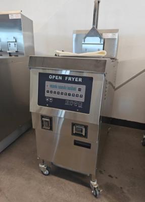 Κίνα Γρήγορη θέρμανση 304SUS 13.5kw Αυτοκινητό ανελκυστήρα προηγμένη τεχνολογία ηλεκτρικά εμπορικά τσιπάκια ανοικτό τηγανίτη προς πώληση