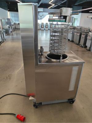 중국 6HD 전기 12KW 380V 28L 6 프라이 트레이 큰 생산성 둥근 브로스터 치킨 압력 프라이어 판매용