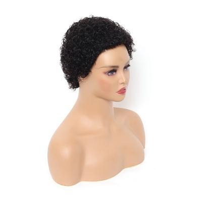 Cina La macchina per capelli afro ricci brasiliani ha fatto una parrucca da fantoccio di colore naturale per le donne nere in vendita