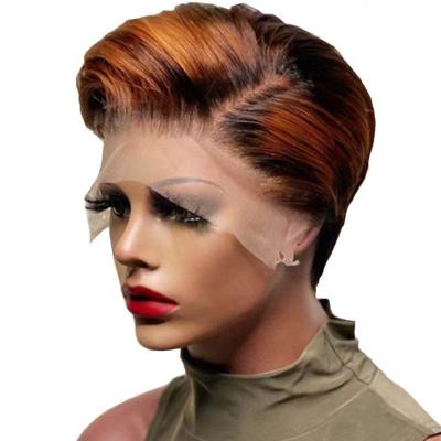 Cina Top Hair T1B/30 Front Lace Capelli umani 100% Perrucche corte Perrucche naturali Pezzi per donne in vendita