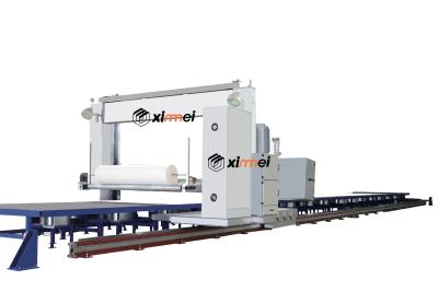 Cina Taglio di schiuma orizzontale taglio di fogli lunghi infiniti per taglio spessore 0,5-70 mm impostato con la macchina di laminazione in vendita