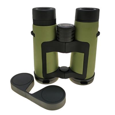 중국 광학 성능과 녹색 방수 망원경 작은 비노큘라 10x42mm 센터 포커스 판매용