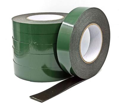 Cina Il doppio del PE ha parteggiato spugna del film verde del rubinetto della schiuma di 10mm forte in vendita