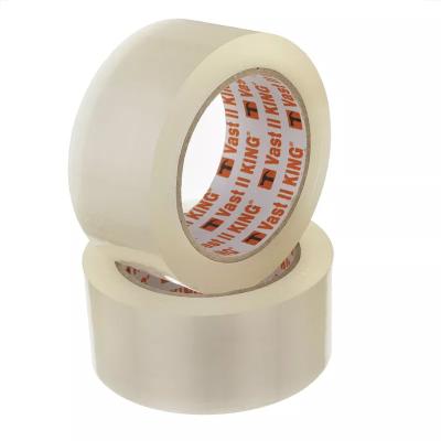 Cina 40mic 48mm*100yards Water Activated Clear Transparent Bopp Packing Adhesive Packaging Tape in vendita