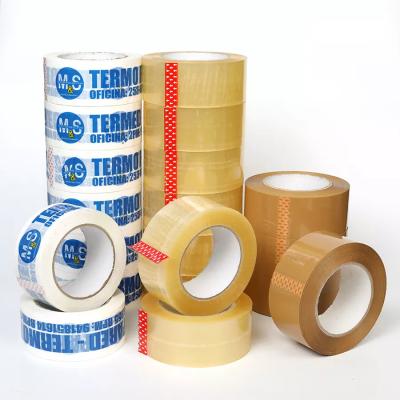 Cina 100m 48mm Customized Logo Carton Box Opp Packaging Tape Printed Bopp Carton Sealing Packing Tape in vendita