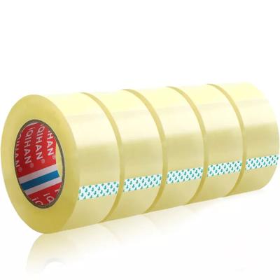 Cina Clear Silent Hot Melt Adhesive No Noise Silent Packaging Bopp Adhesive Tape TSCA Standard in vendita