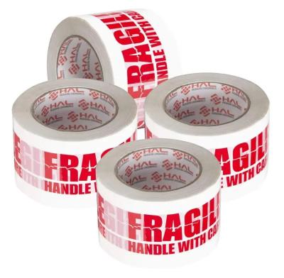 Cina Nastro stampato su ordinazione dell'imballaggio di BOPP con nastro adesivo della scatola di spedizione di Logo Fragile Tape Heavy Duty con il logo della società in vendita