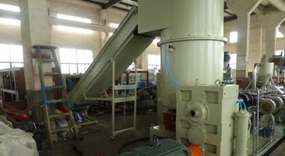 Cina macchina di plastica a due fasi automatica di pelletizzazione 250kg/h per granulazione del film PE/dei pp in vendita