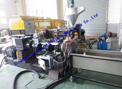 Cina Il doppio avvita la macchina di plastica della pelletizzazione del film dell'agricoltura con Agglomerator in vendita