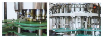 Cina 3 in 1 imbottigliatrice della birra dell'uva con la capsulatrice del riempitore di Rinser, azionamento elettrico 220V/380V in vendita