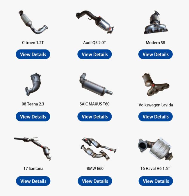 Modern S8 Auto Engine Exhaust Auto Catalytic Converter with High Quality