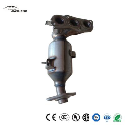 China Byd F0 Euro V Catalytic Converter First-Class Grade Metallic Exhaust Catalyst Auto Catalytic Converter for sale