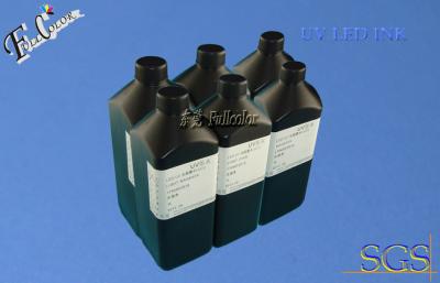 China Customized LED UV Curable Ink For Epson DX5 / DX6 / DX7 UV printer refill inks for sale