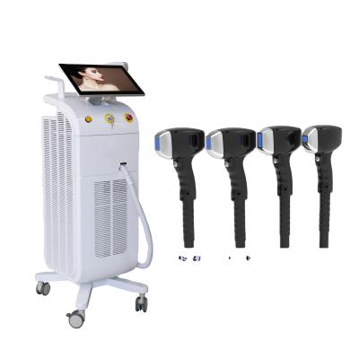 China 755 808 1064 Máquina de remoção de pelos por diodo a laser Medical CE Approvation Fast Speed à venda