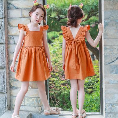 Cina Le ragazze dell'abbigliamento dei bambini dell'estate piegano il vestito con la manica volante in vendita