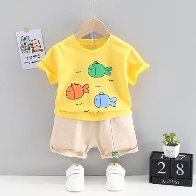 Cina Blusa superiore del collo della breve maglietta rotonda della manica per il bambino in vendita