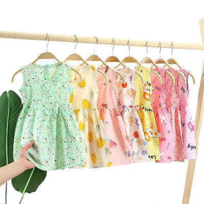 Cina Camicia da notte sottile di principessa Cotton Silk Dress dei bambini di estate fuori dalla spalla in vendita