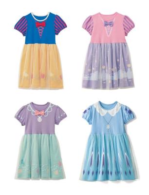 Cina Principessa bianca come la neve Dress del cotone della neonata dei vestiti dall'abbigliamento dei bambini di estate nuova in vendita