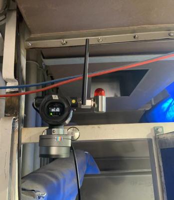 Chine Détecteur de gaz fixe 4 en 1 LEL/CO/H2S/O2 Lora Fonction d'alarme de transmission sans fil IECEX Certification anti-explosion à vendre